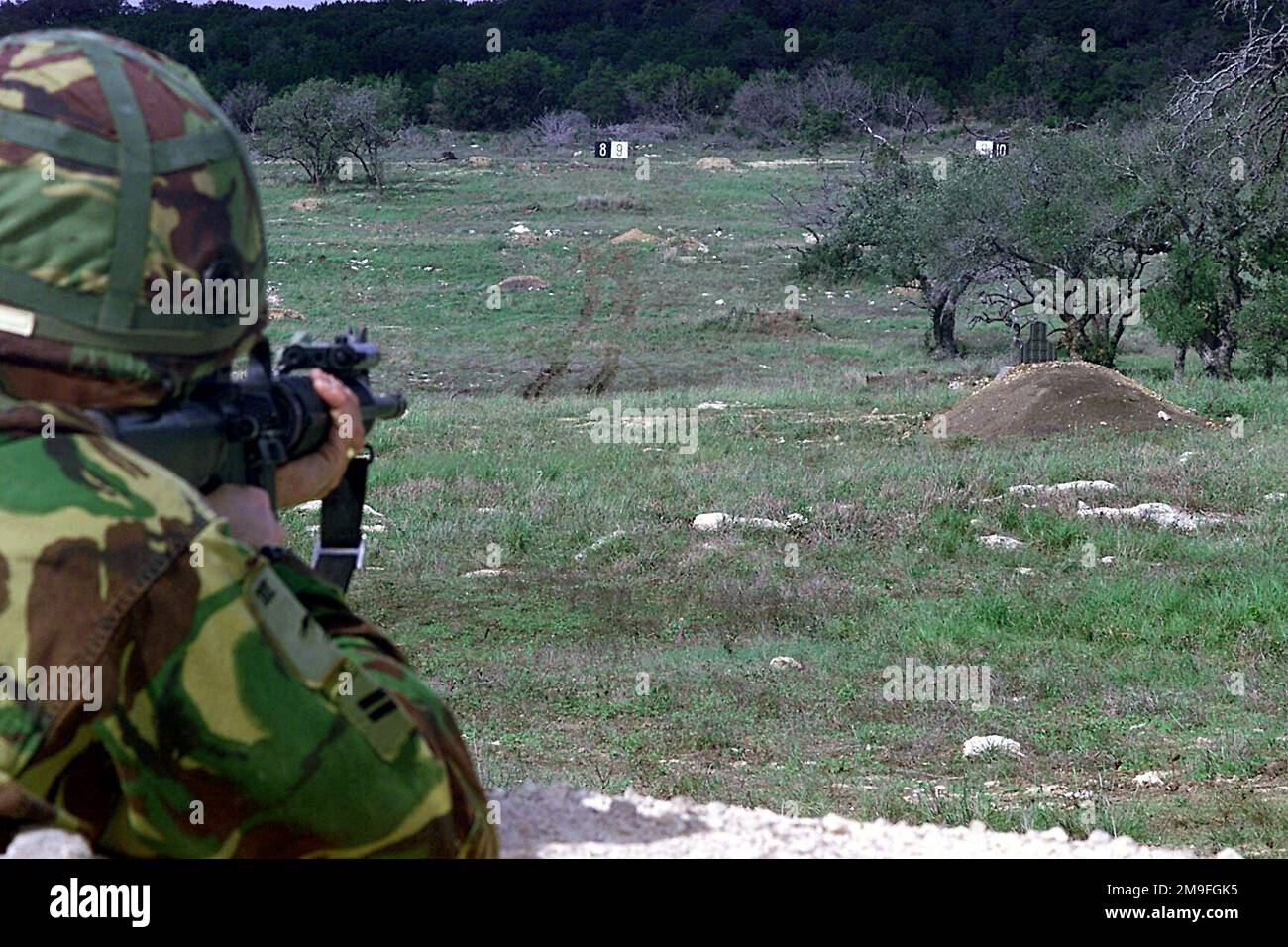 British Forces Corporal Mark Holyday, a team member from the Royal Air ...