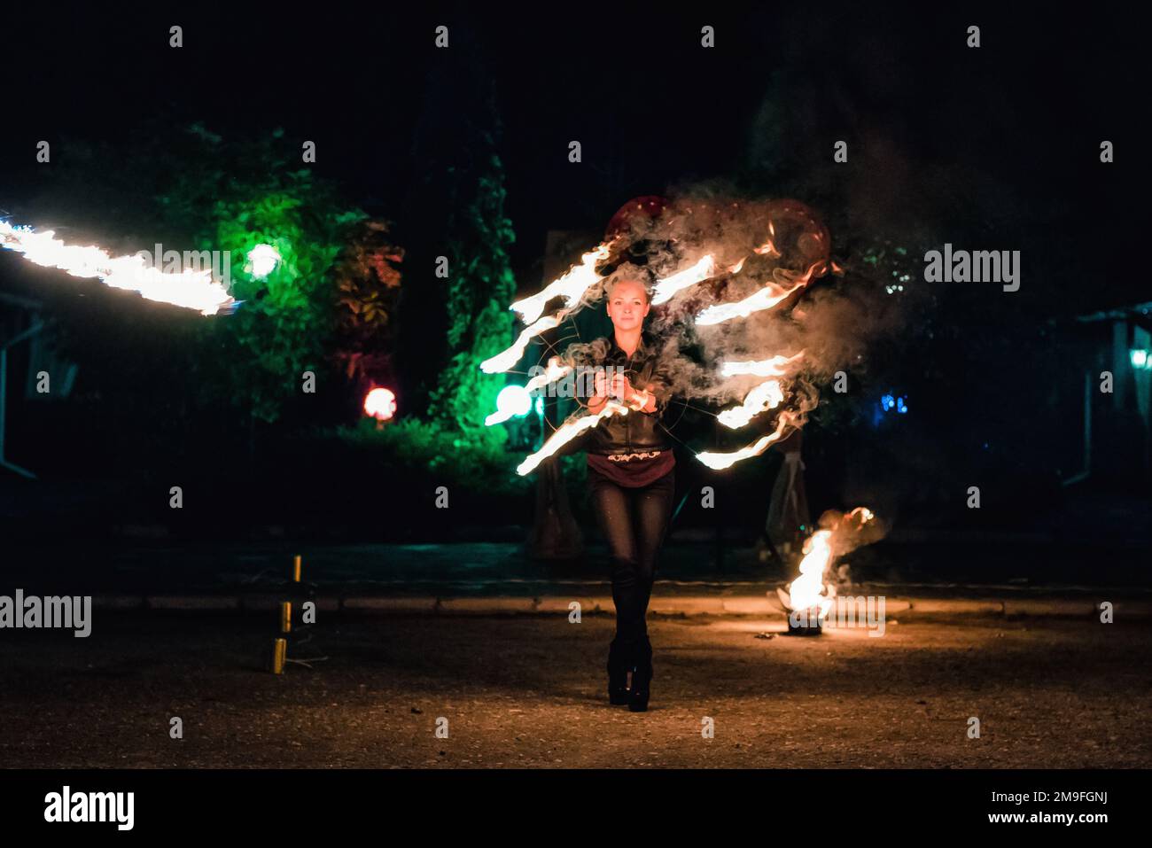 Fiery show hi-res stock photography and images - Alamy