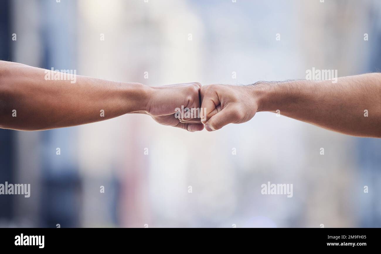 Were a powerful duo. two unrecognisable businessmen standing together ...