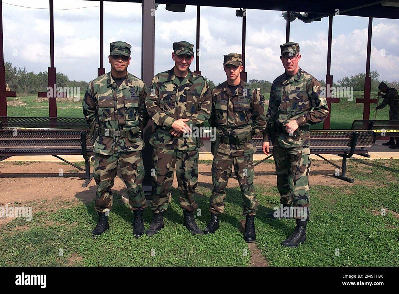 US Air Force personnel from the 11th WingWashington, DC team poses for ...