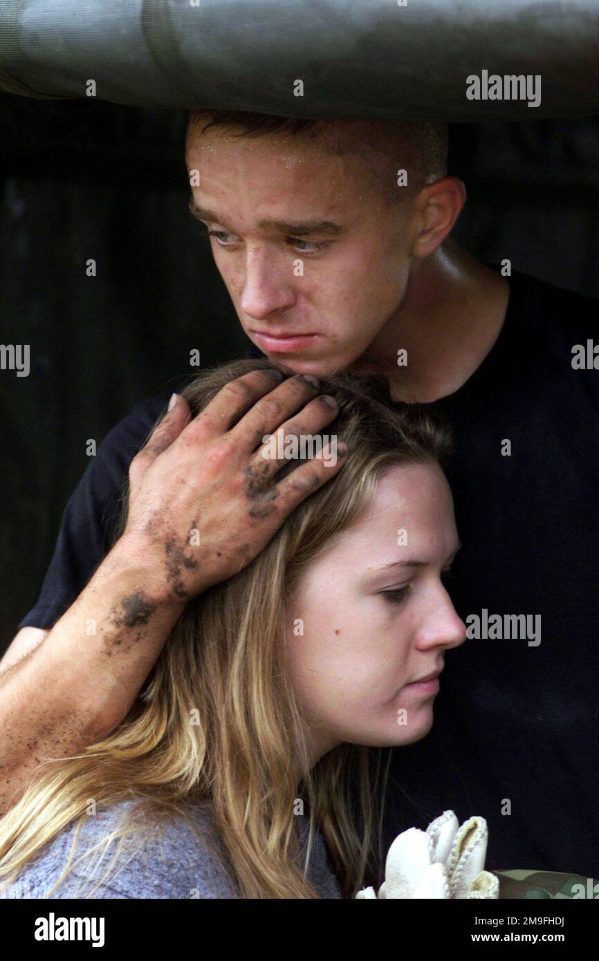 US Air Force SENIOR AIRMAN Eric Sawyer, 11th Wing, and his wife Kathryn ...