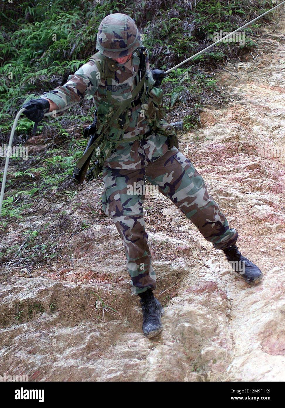 US Marine Corps Corporal (CPL) Christopher A. Wilganowski with 3D ...