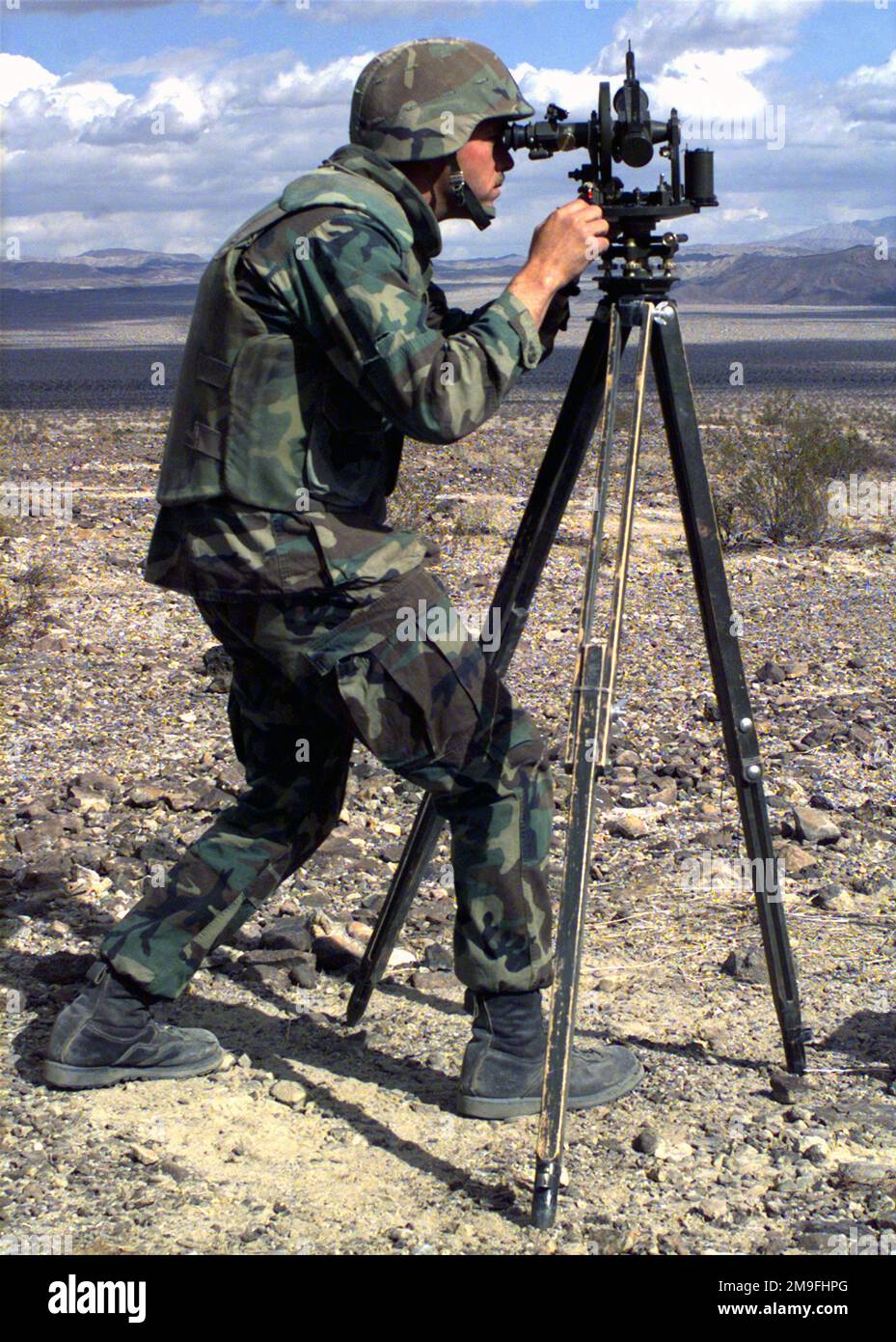US Marine Sergeant Keith Payne of Headquarters Battery, Third Battalion ...