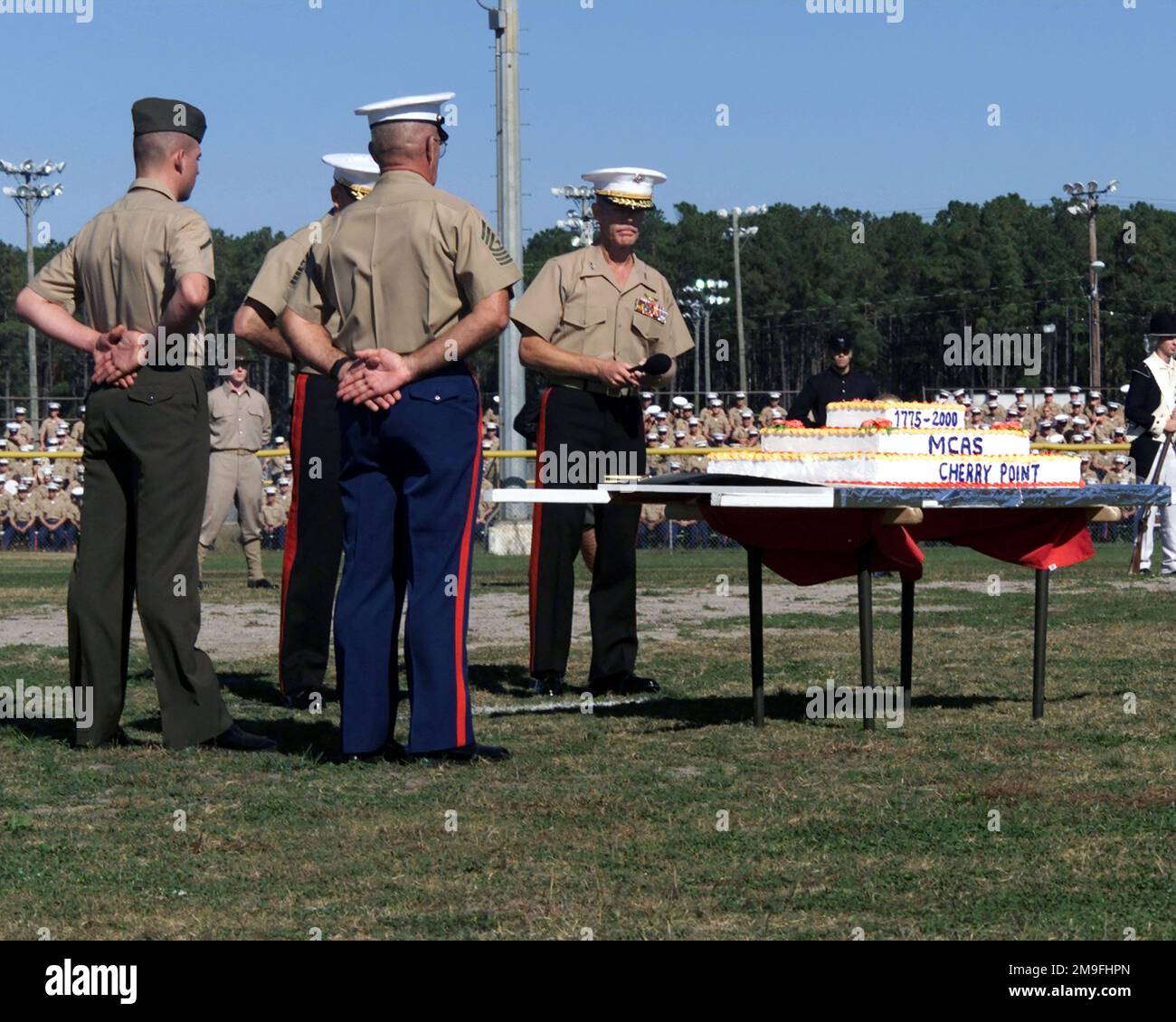 US Marine Corps Major General (MGEN), Thomas A. Braaten and Major ...