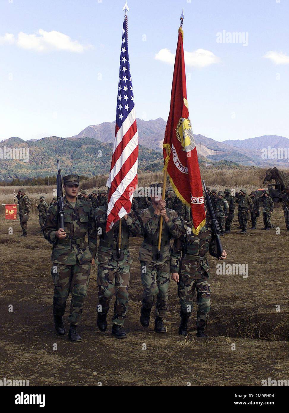 US Marines from 3rd Battalion, 12th Marine Regiment, 3D Marine Division ...