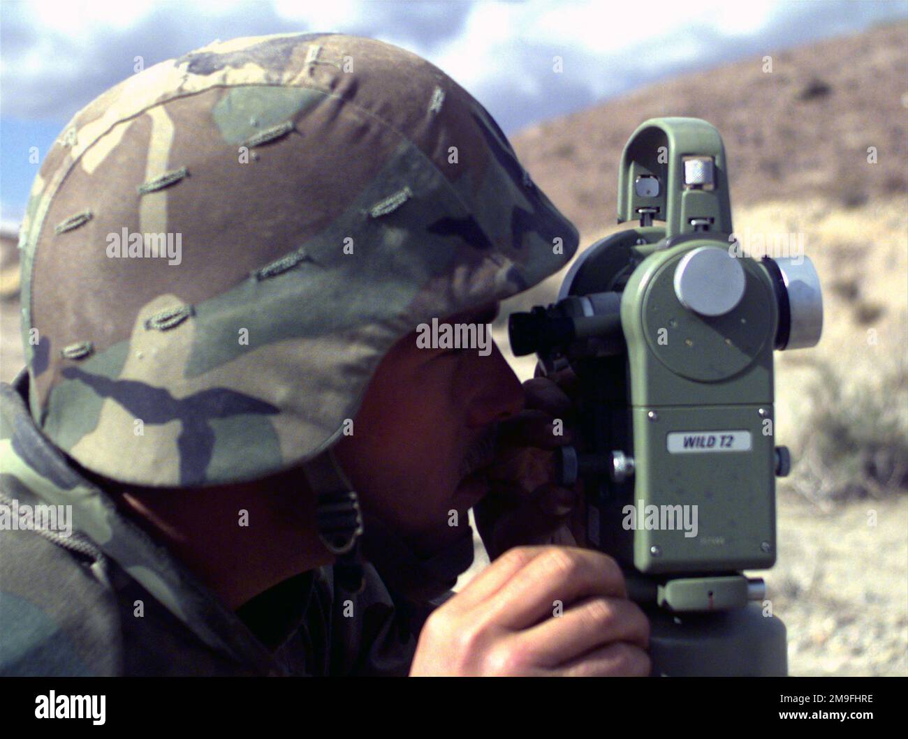 US Marine Sergeant Keith Payne of Headquarters Battery, Third Battalion ...