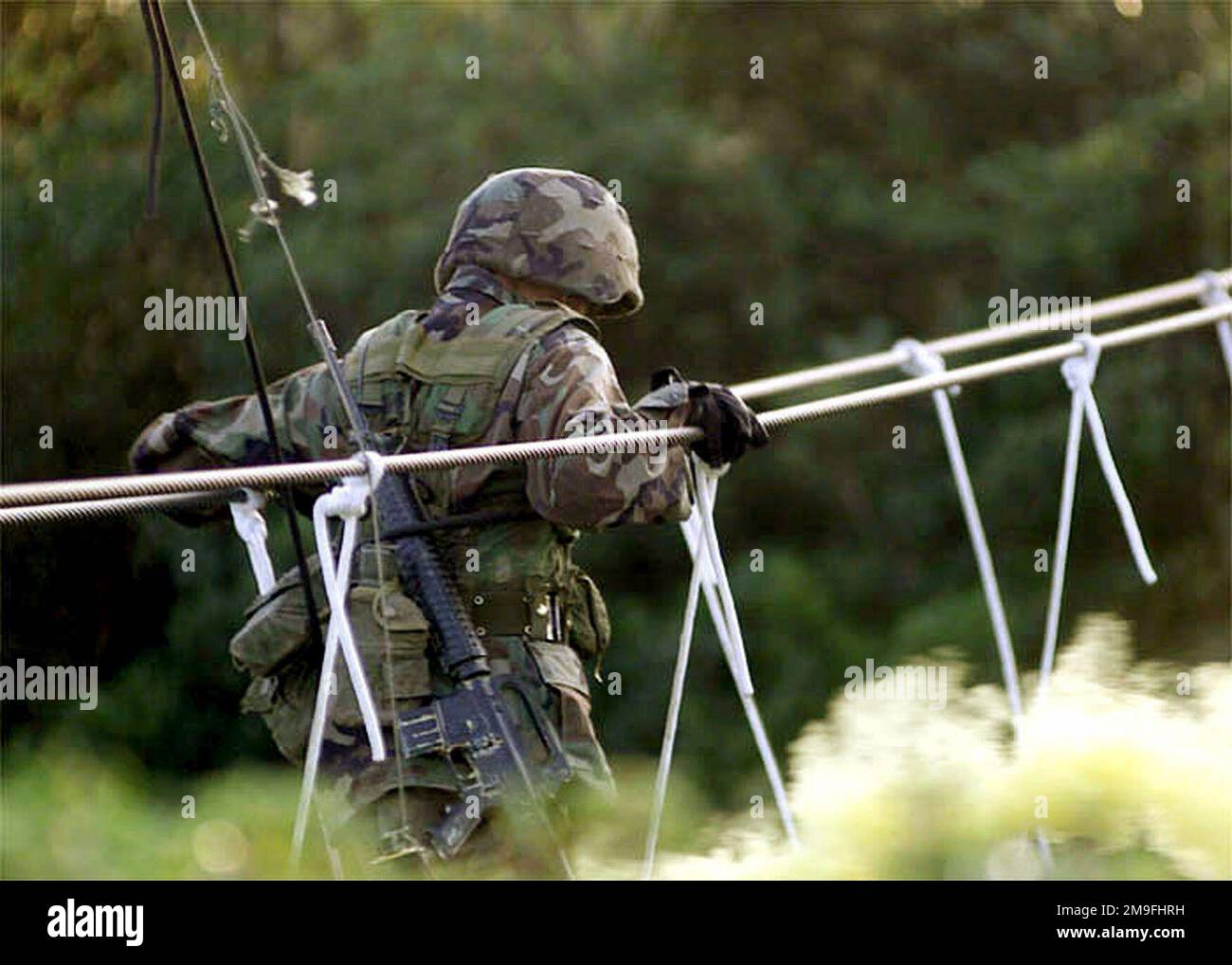 US Marine Corps Lance Corporal (LCPL), Brandy L. Guzman, a radio ...
