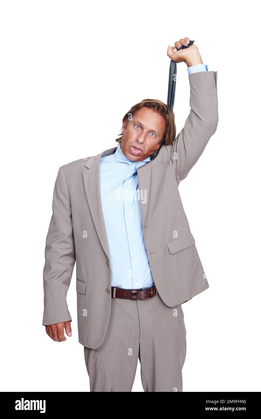 Business suit necktie hang from hi-res stock photography and images - Alamy