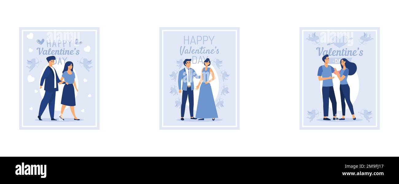 couple in love, Happy Valentine's Day, February 14 is the day of all ...