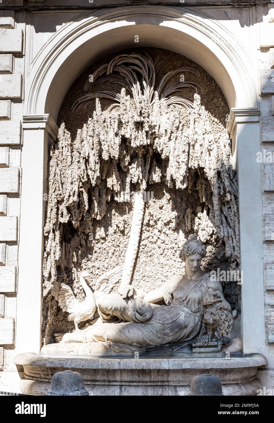 ROME, ITALY - JUNE 30, 2019: Four Fountains (Quattro Fontane) in Rome ...