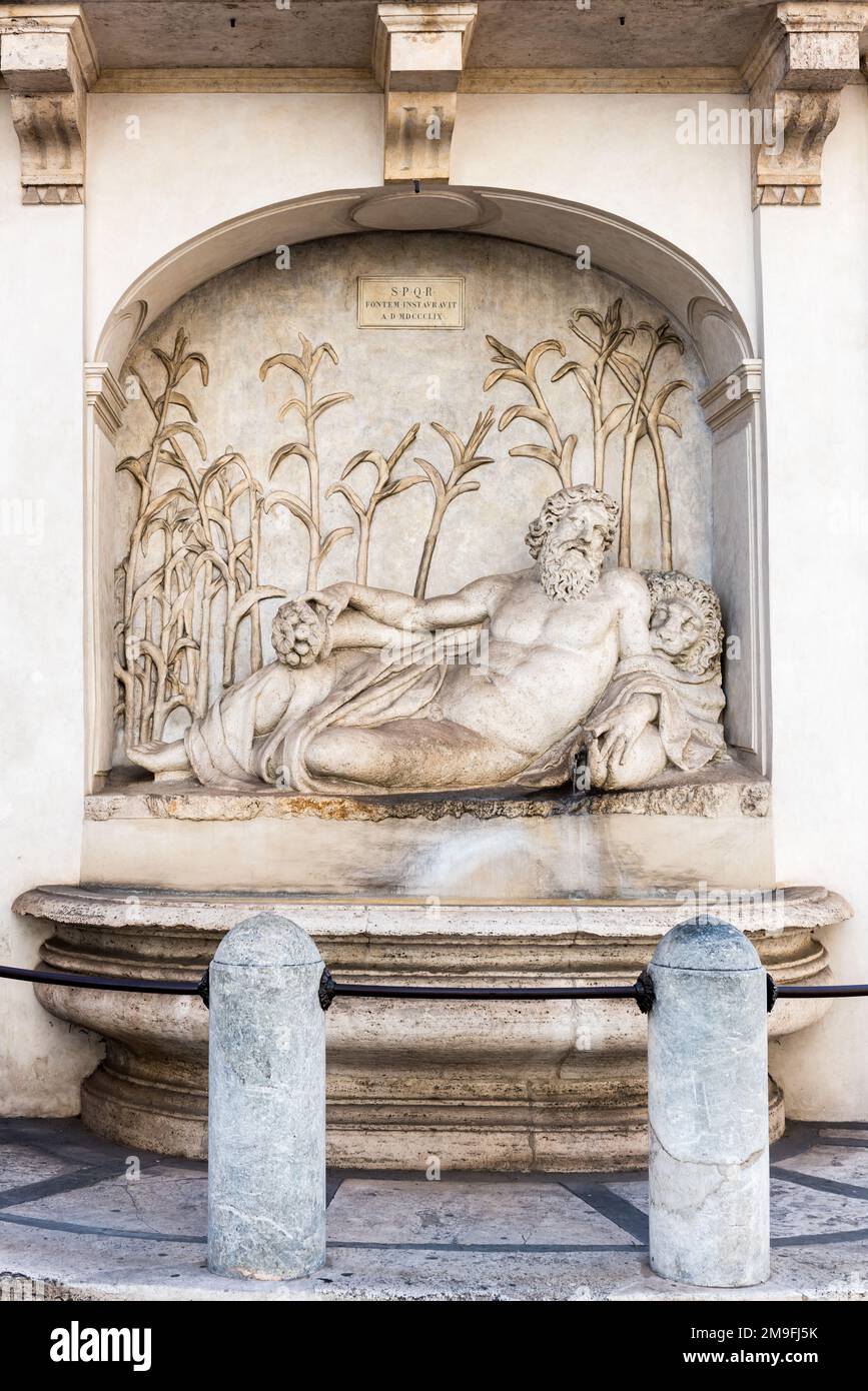 ROME, ITALY - JUNE 30, 2019: Four Fountains (Quattro Fontane) in Rome ...