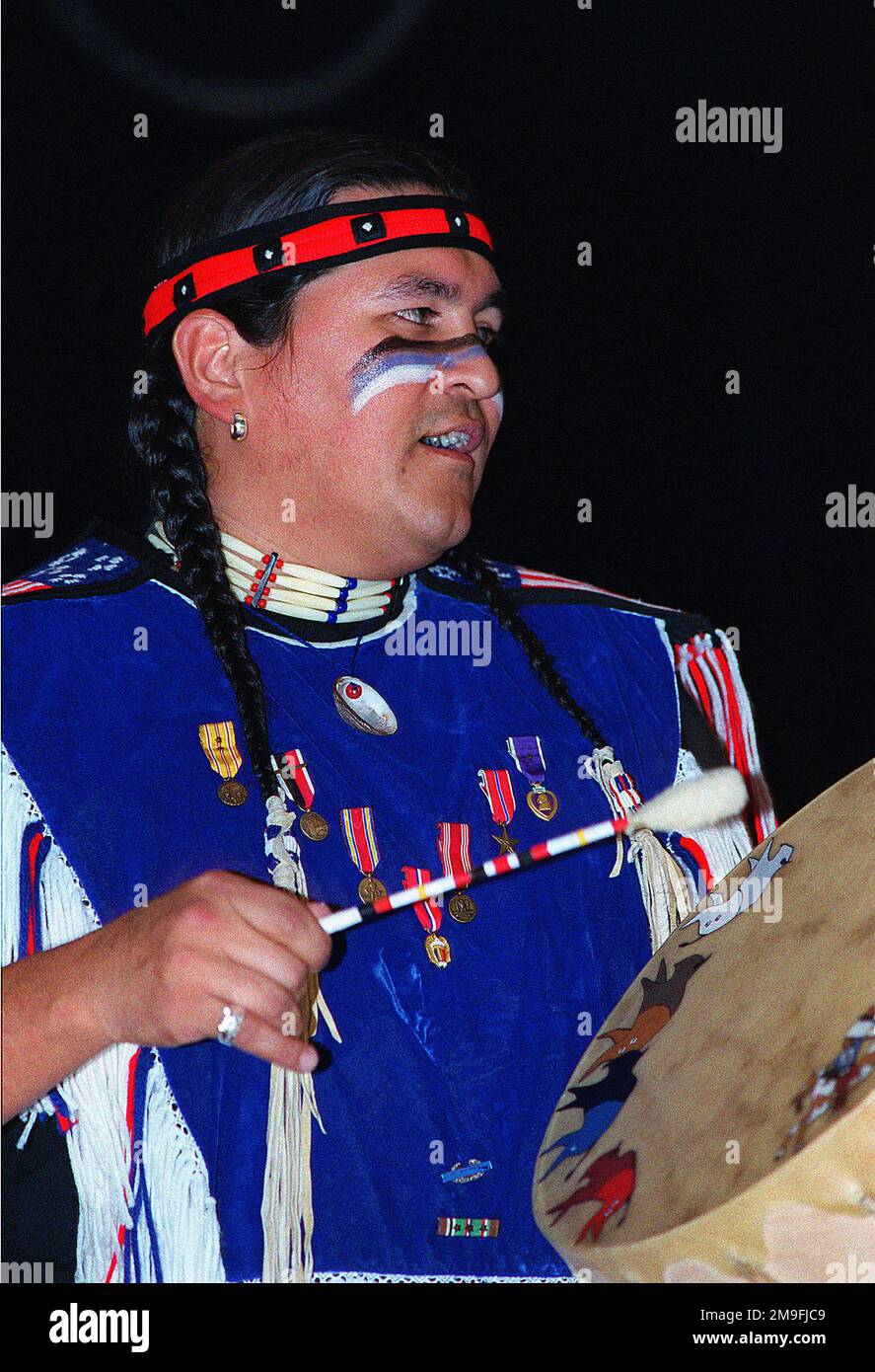 In celebration of Native American History Month, Burton Rojas, plays ...