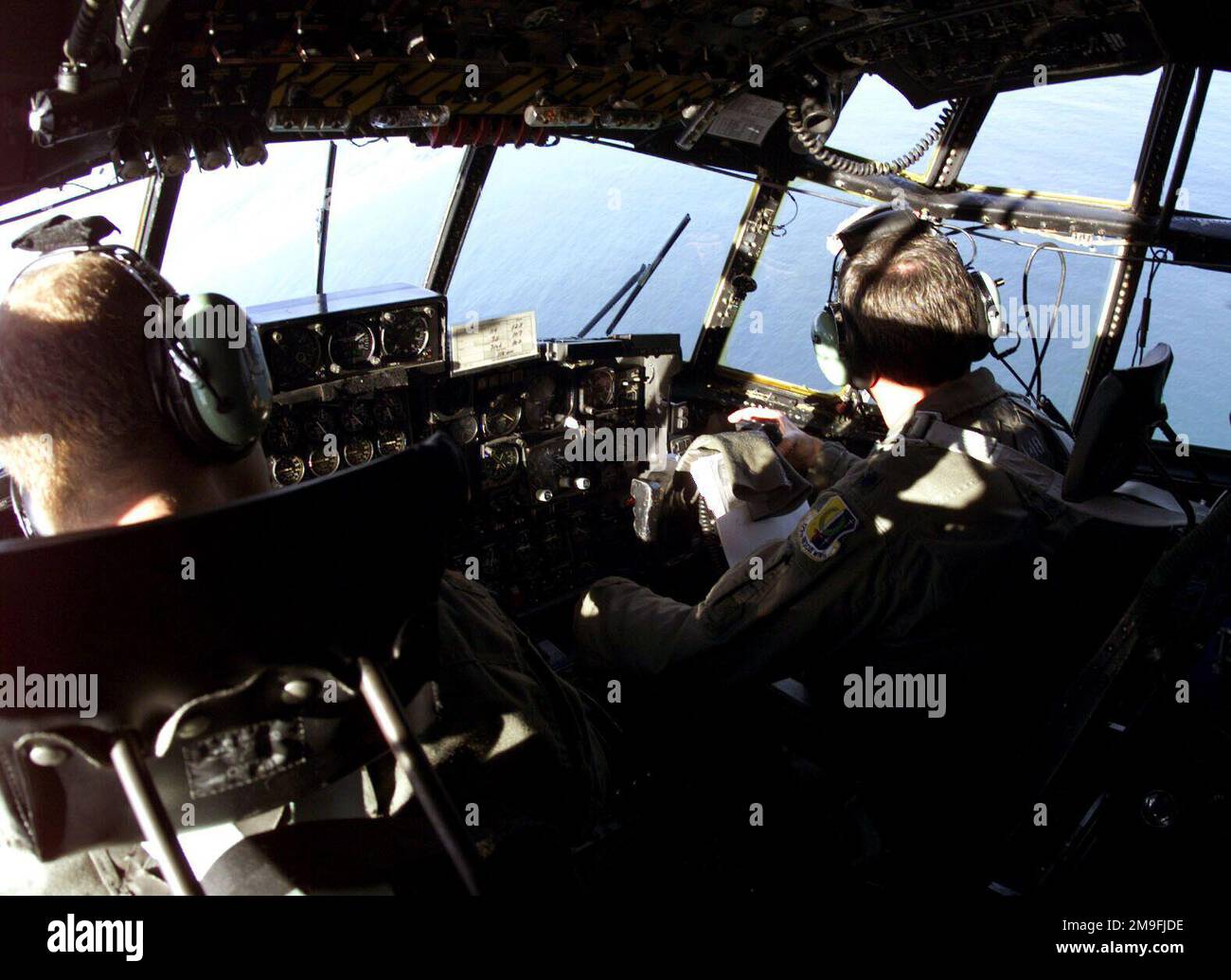 US Air Force Major Jeff Waldman, Pilot, and US Air Force Lieutenant ...