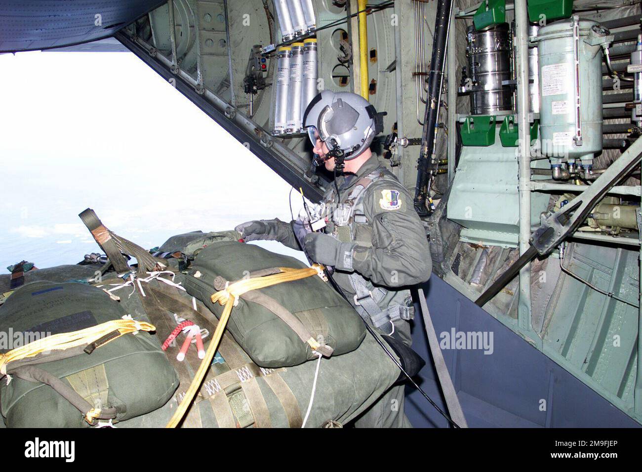 California Air National Guard (ANG) STAFF Sergeant Tim Barbour, a ...