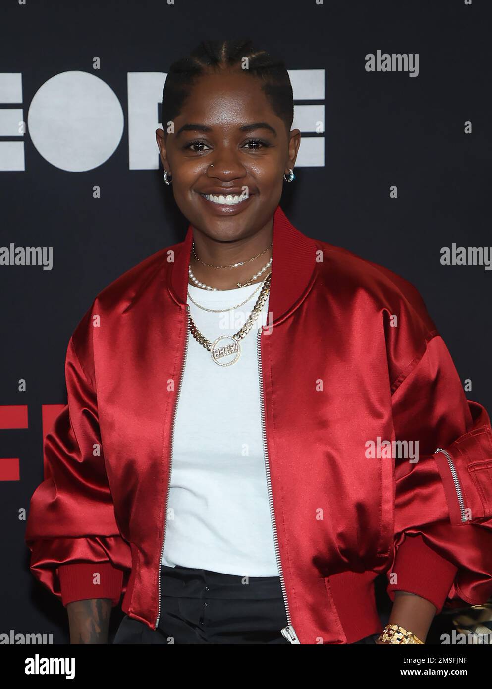 Los Angeles, Ca. 17th Jan, 2023. Bre-Z at the Netflix premiere of You ...