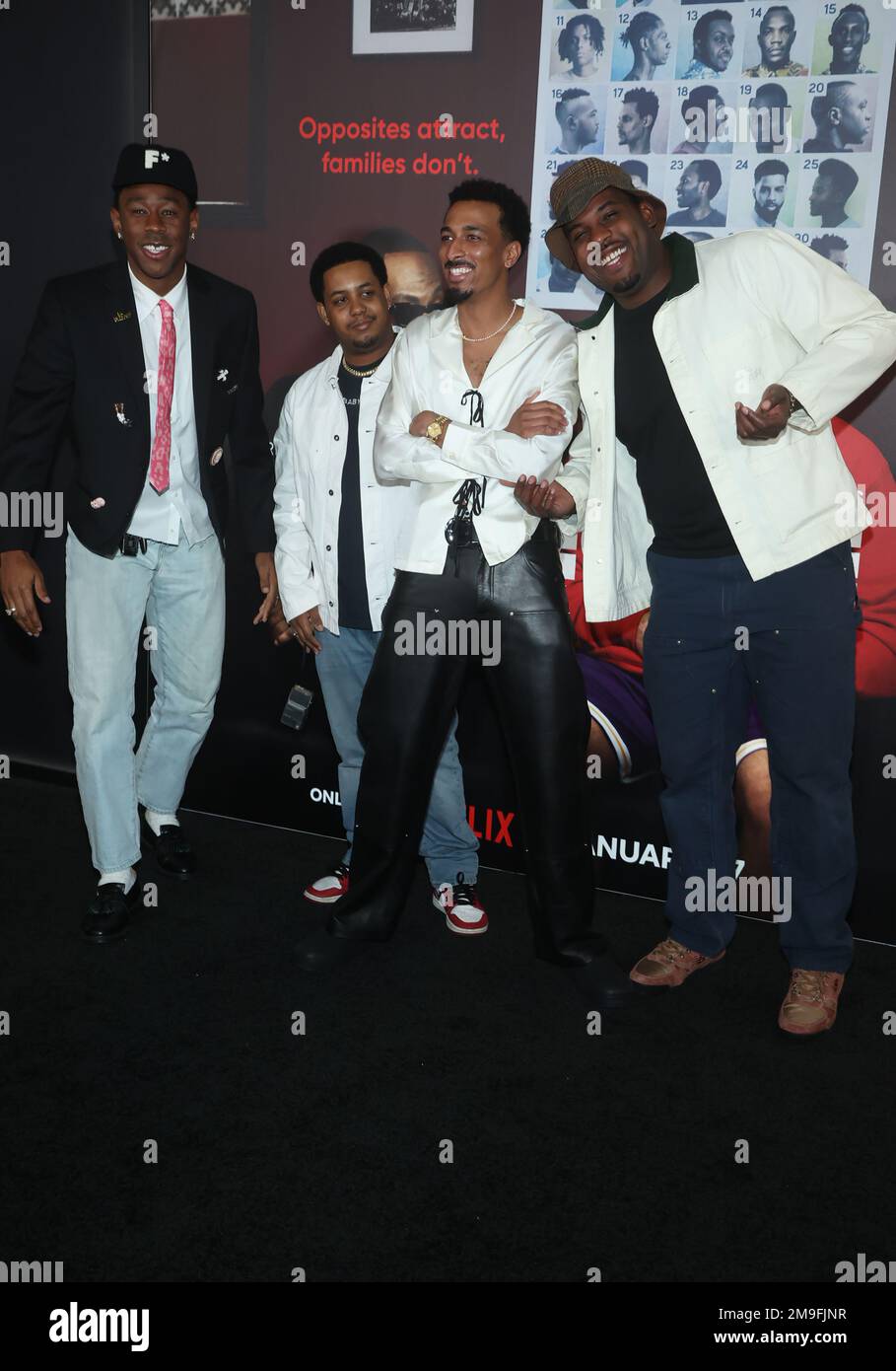 17 January 2023 -Los Angeles, California - Tyler the Creator, Travis ...