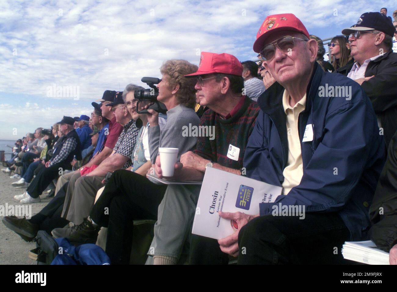 Members of the Chosin Few at the 50th Anniversary Chosin Reservior ...
