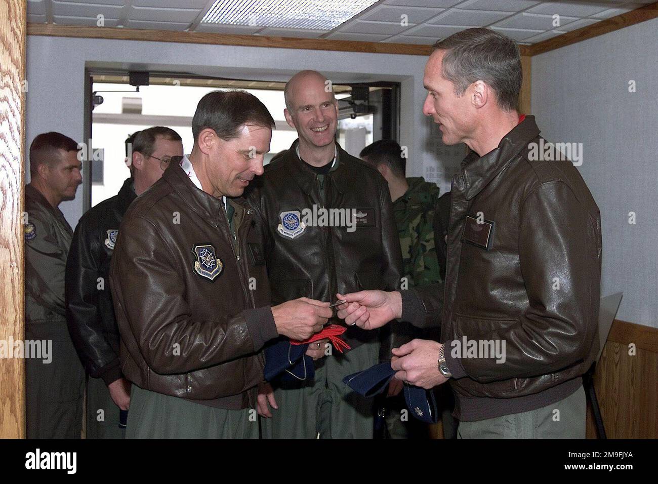 US Air Force Major General Williams, Commander, 21st Air Force ...
