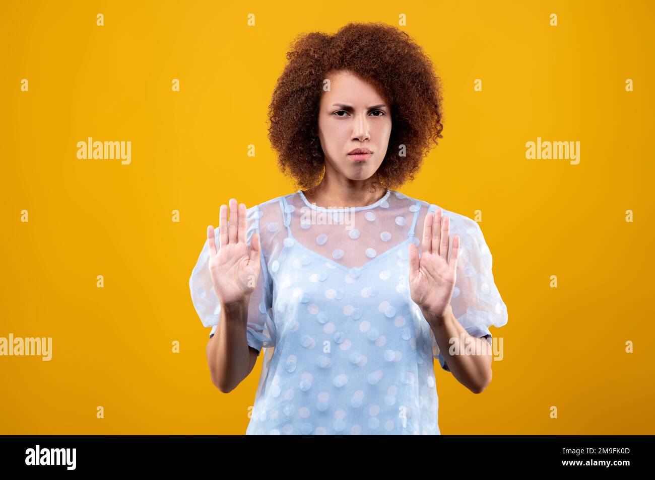 Strict woman hi-res stock photography and images - Alamy