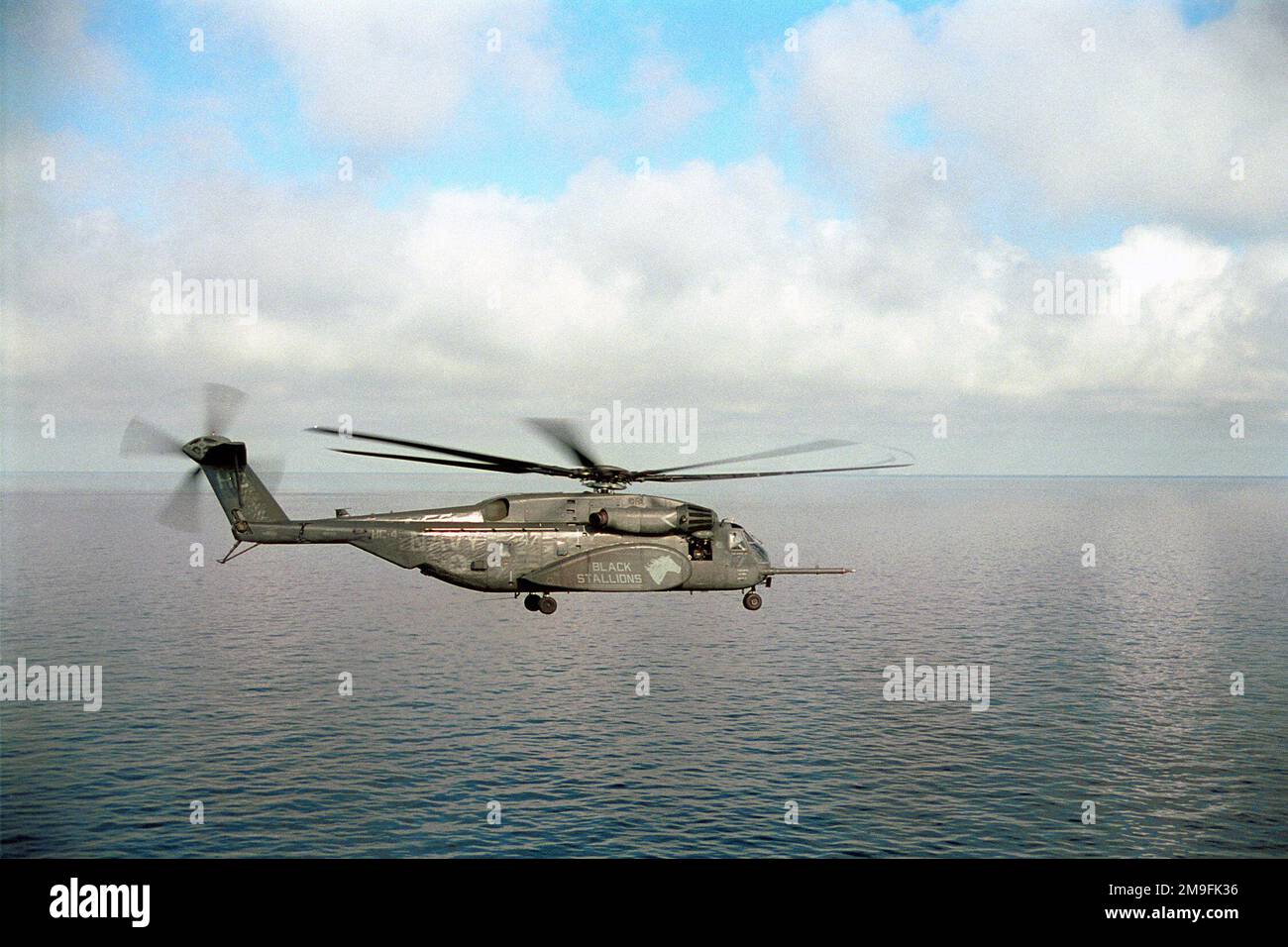 Helicopter Combat Support Squadron HC-4 "Black Stallions" helicopter, a ...