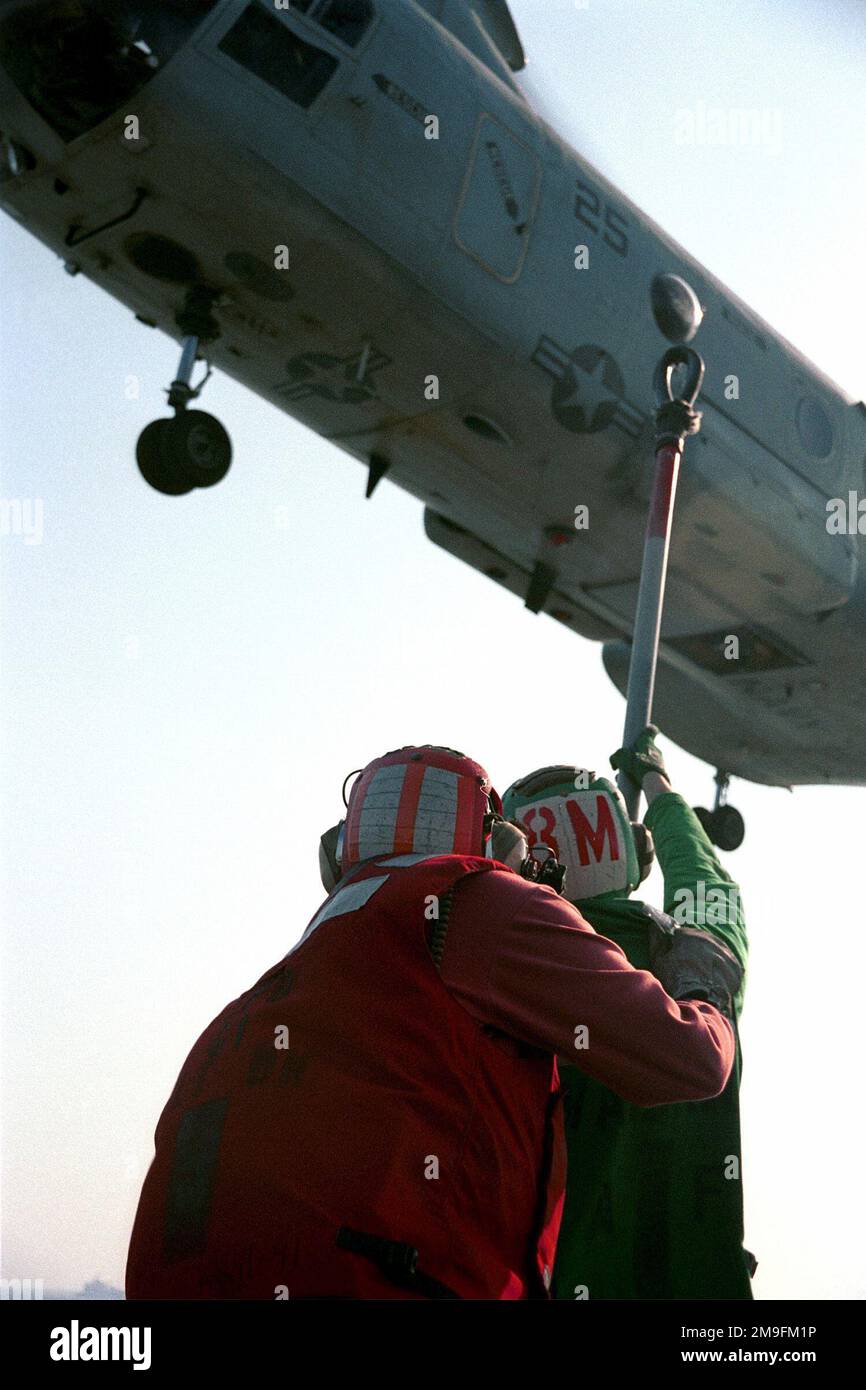 US Navy Aviation Ordnanceman First Class Nathaniel Stewart safeties US ...