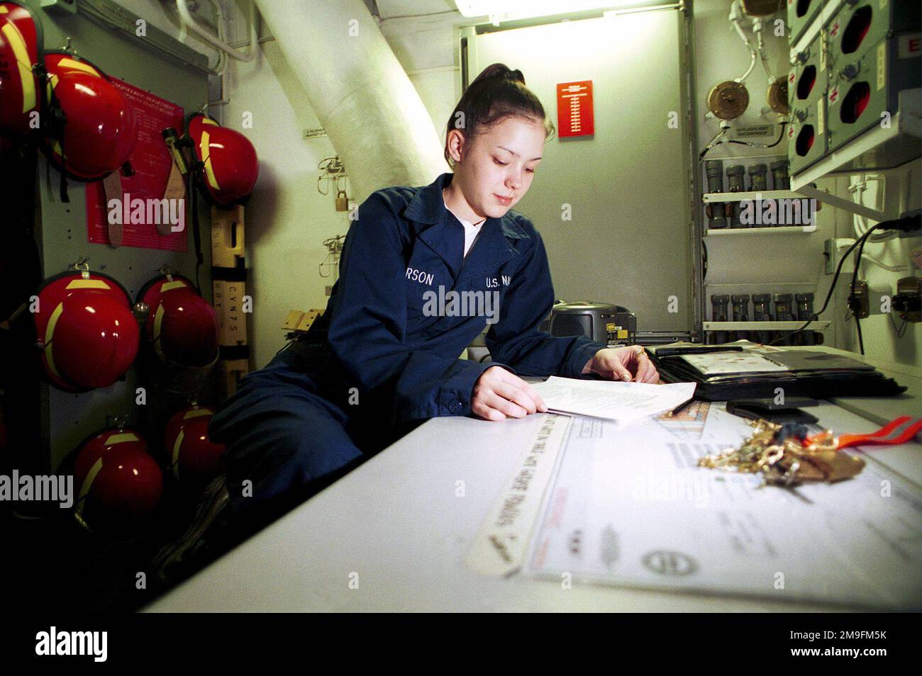 Damage control locker hi-res stock photography and images - Alamy