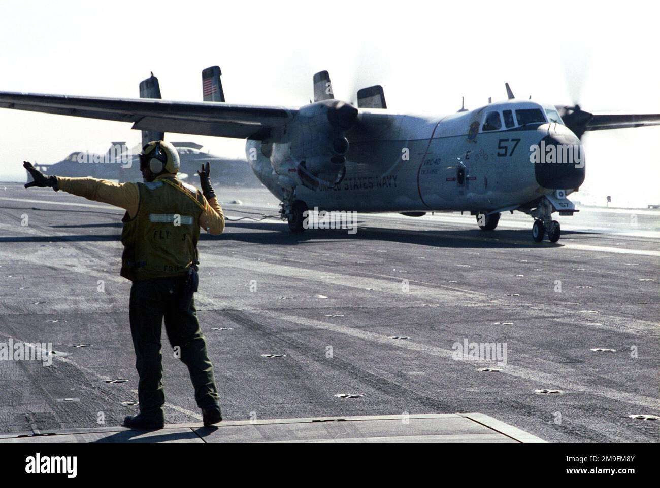 US Navy Aviation Boatswain's Mate (Handler) Third Class Benny Sample ...