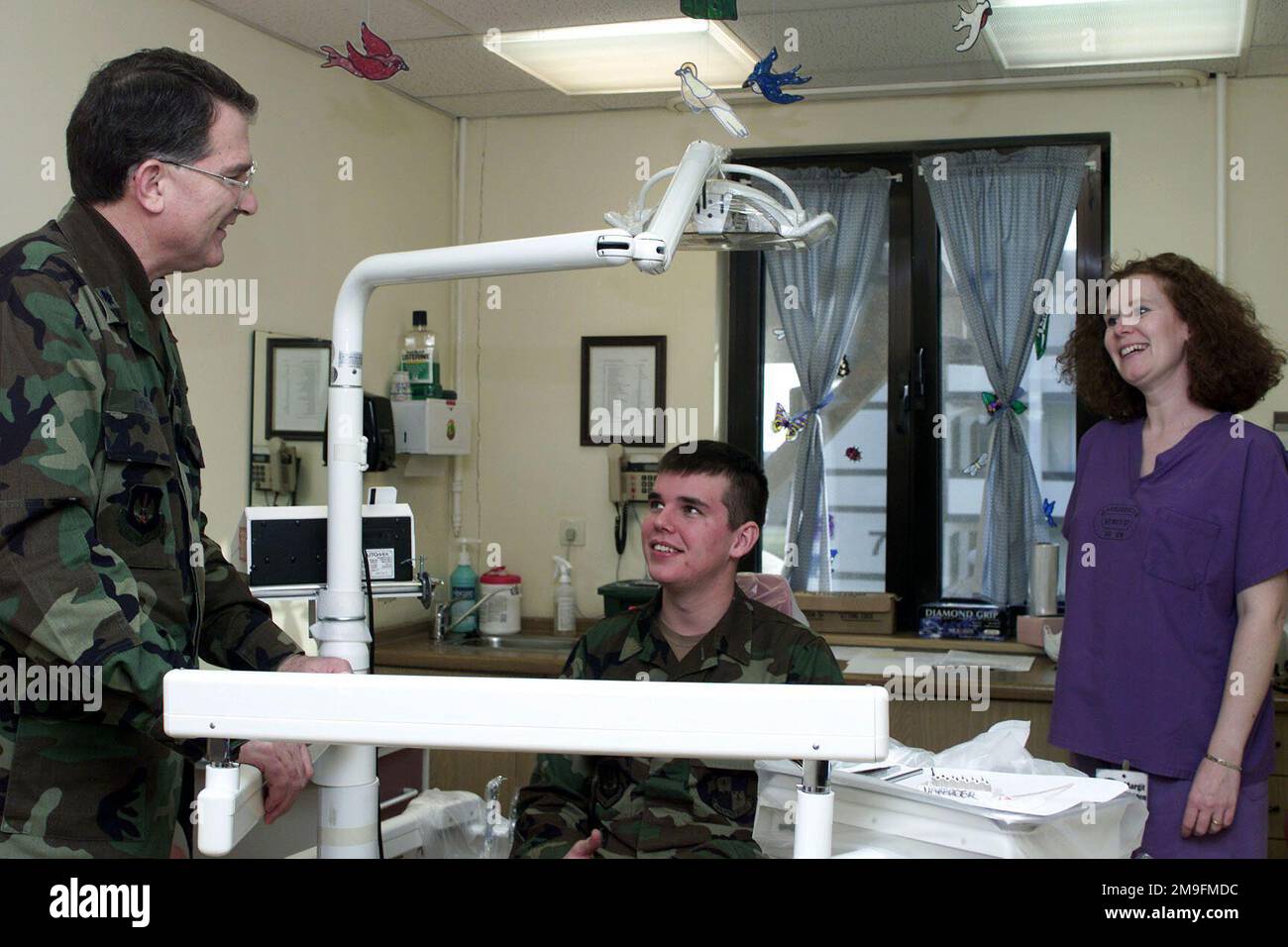 US Air Force Lieutenant Colonel Bob Lynch (left), Chaplain, 52nd ...