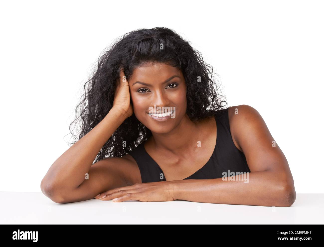 Indian female model pose hi-res stock photography and images - Alamy