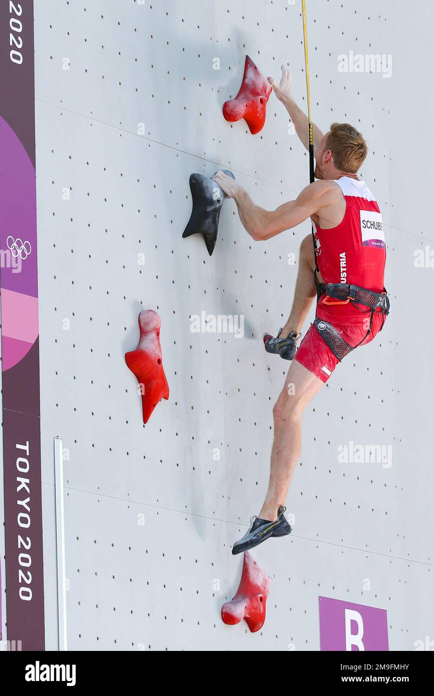 AUG 5, 2021 - TOKYO, JAPAN: Jakob SCHUBERT of Austria competes in the ...