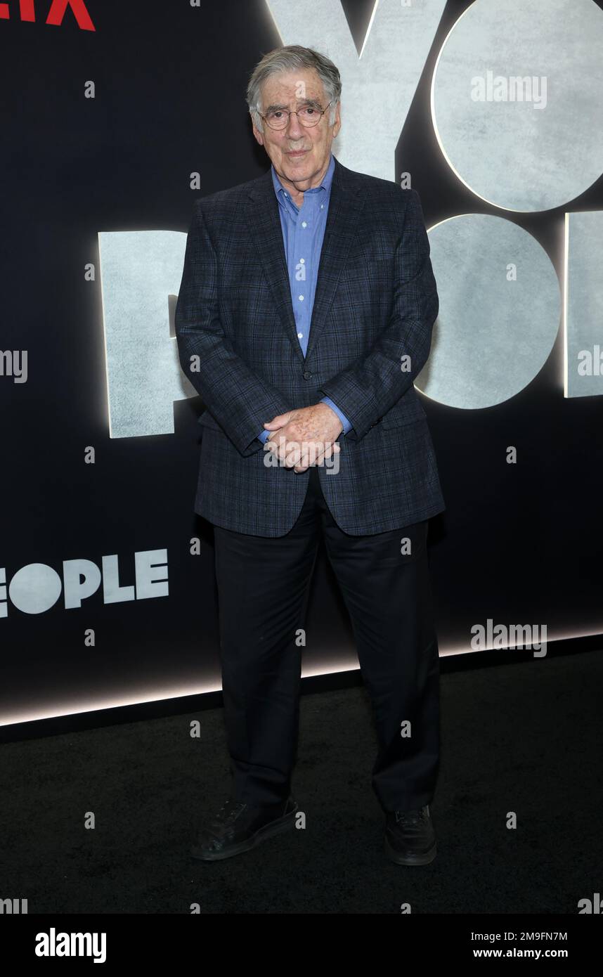 Los Angeles, Ca. 17th Jan, 2023. Elliott Gould at the Netflix premiere ...