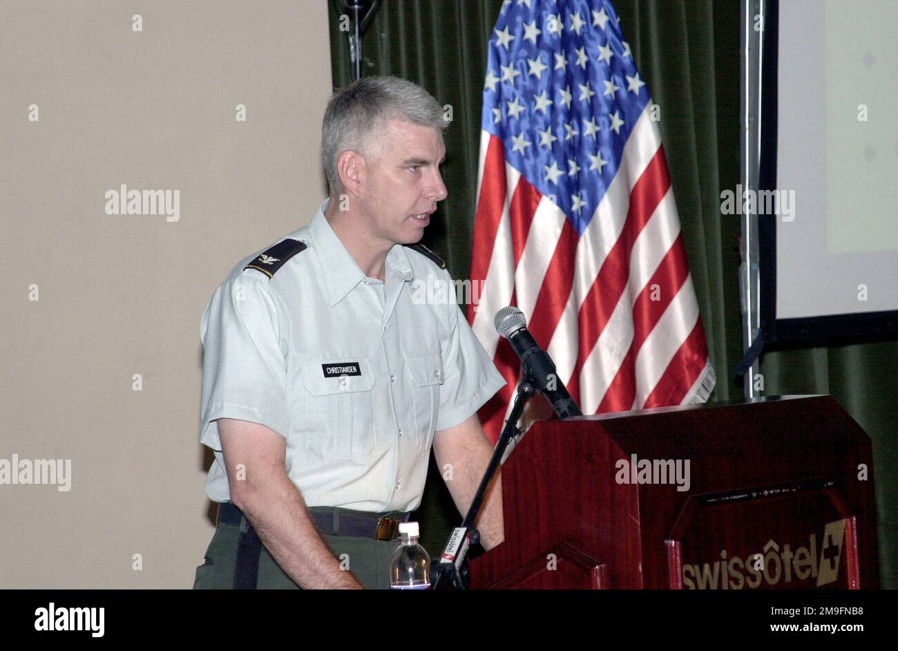 Colonel Jeffery T. Christiansen, US Army South Deputy Commander for ...
