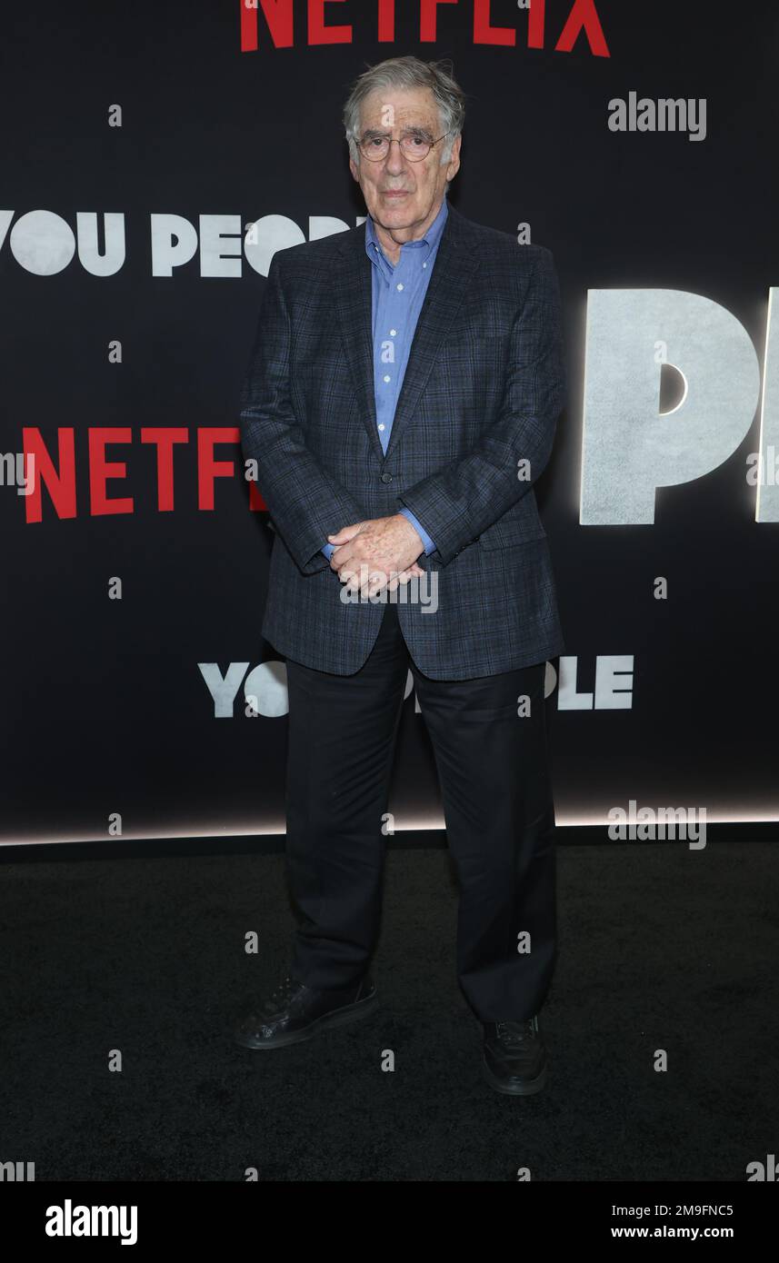 Los Angeles, Ca. 17th Jan, 2023. Elliott Gould at the Netflix premiere ...
