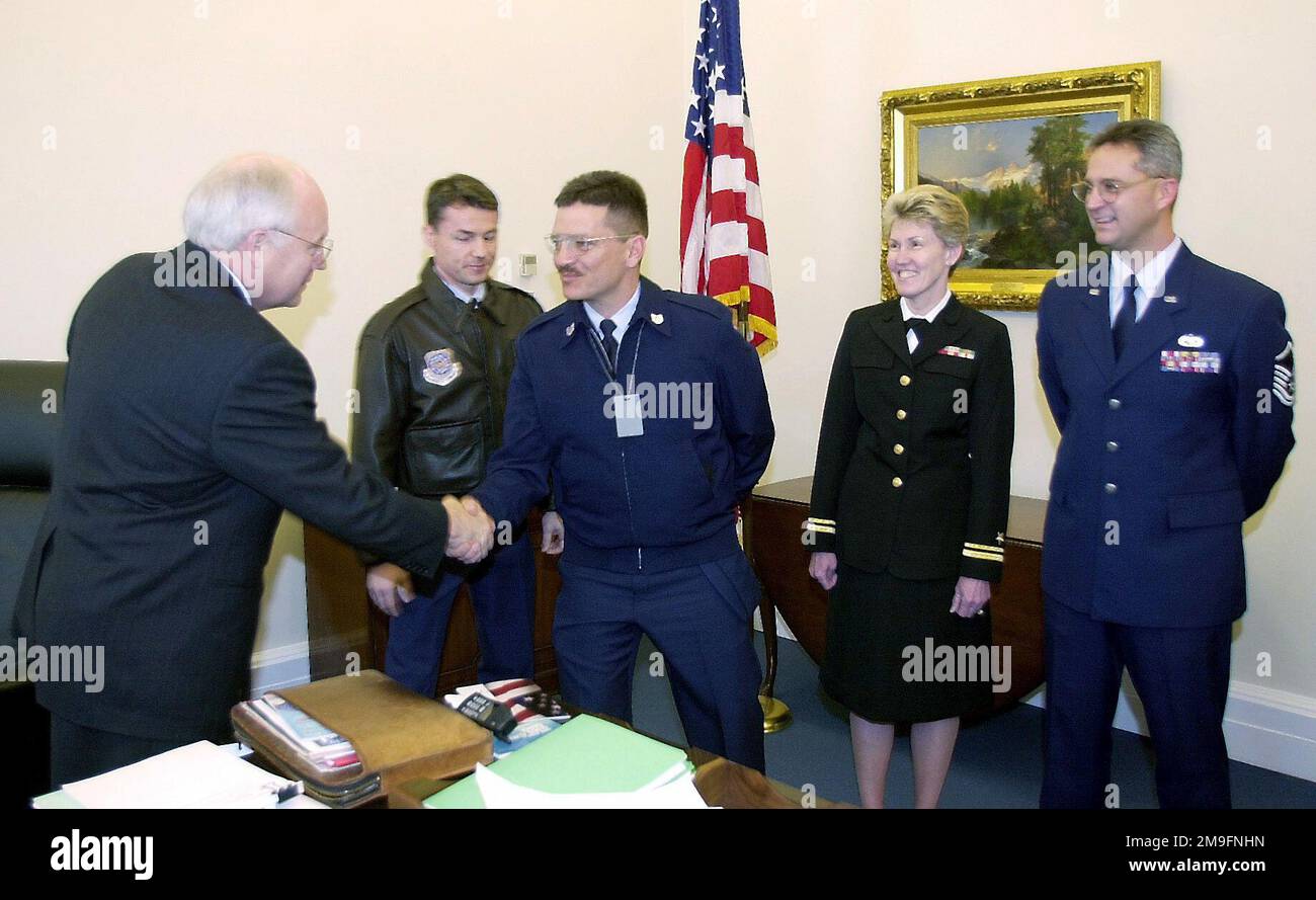 US Air Force Technical Sergeant Abdon Padilla II, deployed from the ...
