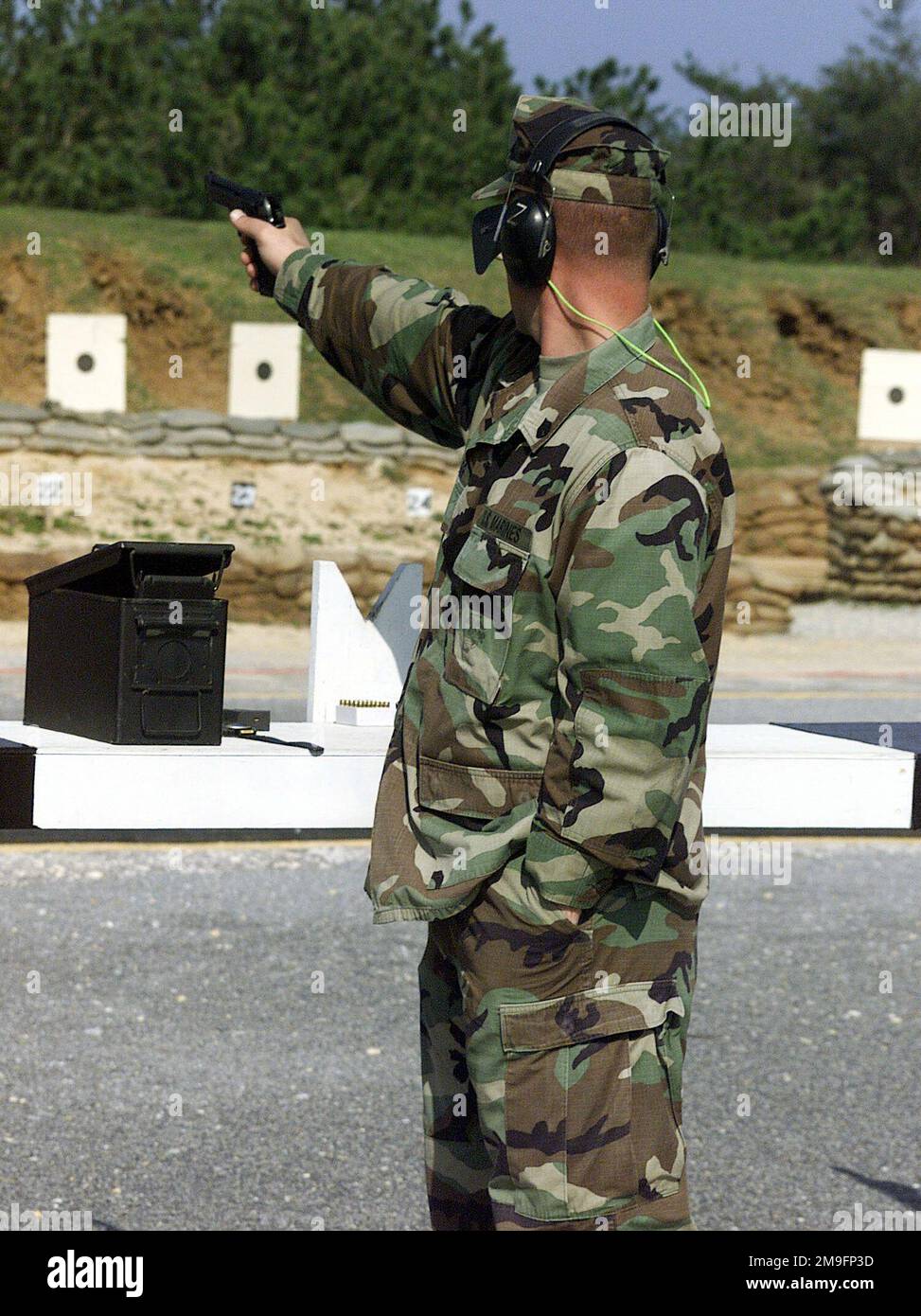 During the Far East Division Matches, US Marine Corps STAFF Sergeant ...