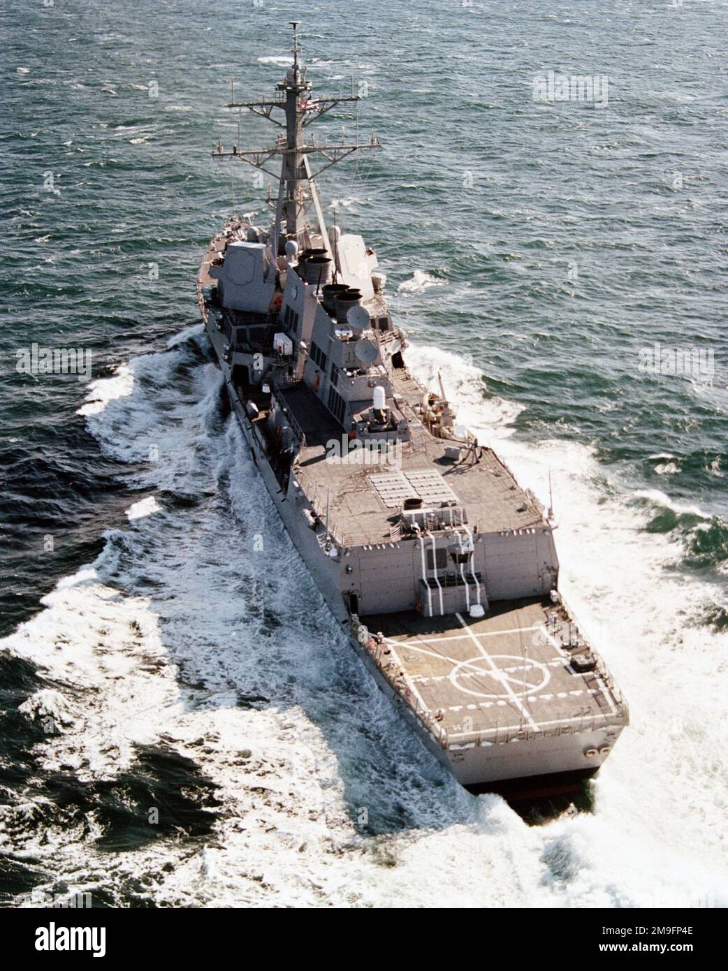 Vessel Identification Photograph USS WINSTON S. CHURCHILL (DDG 81 ...