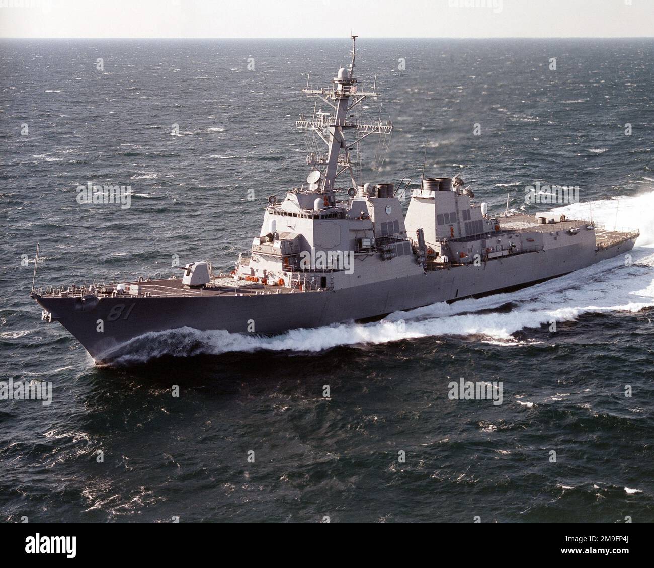 Vessel Identification Photograph USS WINSTON S. CHURCHILL (DDG 81 ...