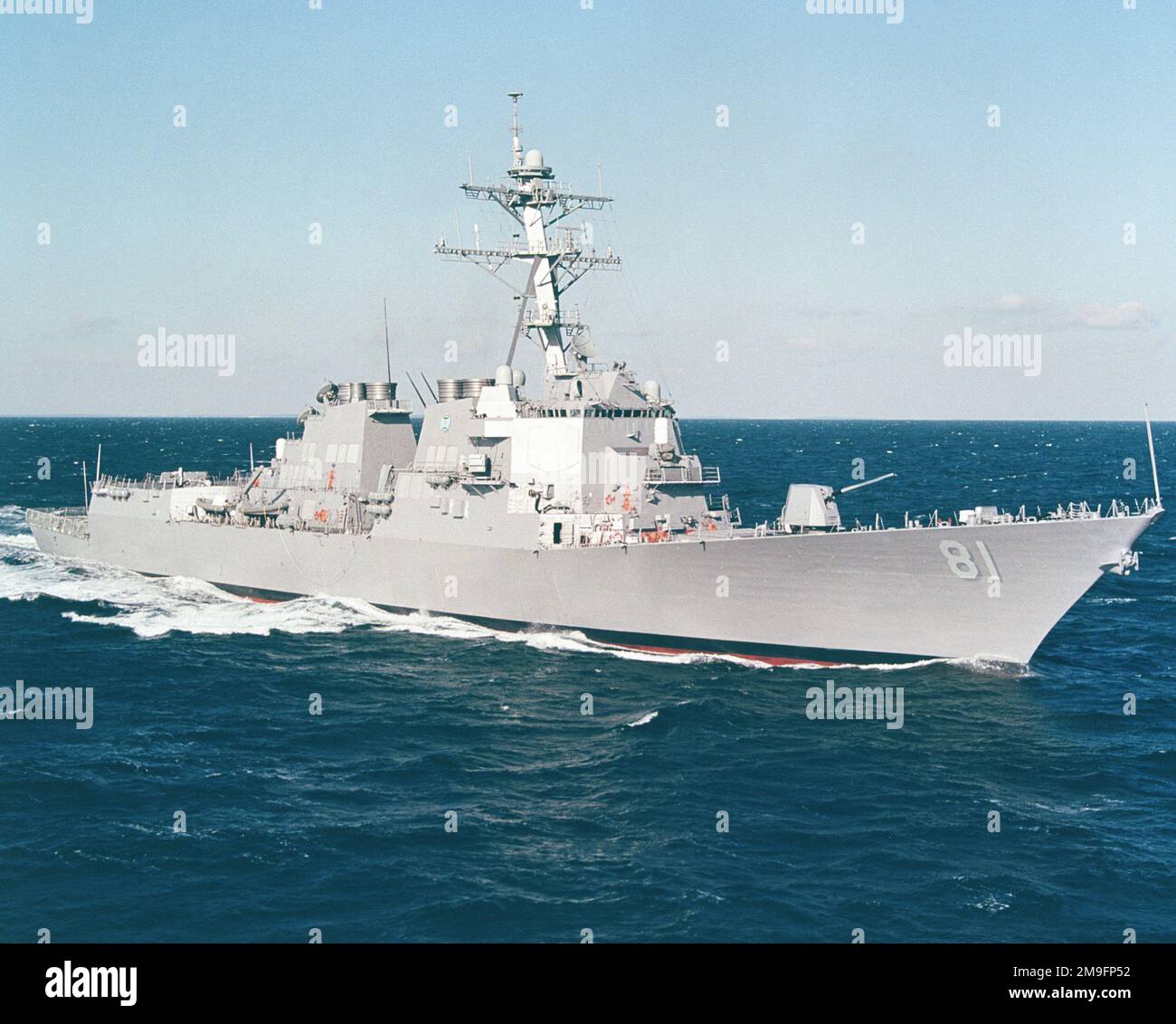 Vessel Identification Photograph USS WINSTON S. CHURCHILL (DDG 81 ...