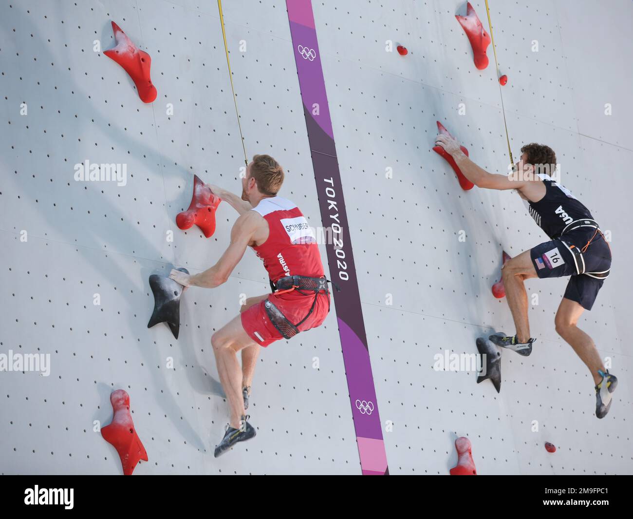 AUG 5, 2021 - TOKYO, JAPAN: Jakob SCHUBERT of Austria and Nathaniel ...