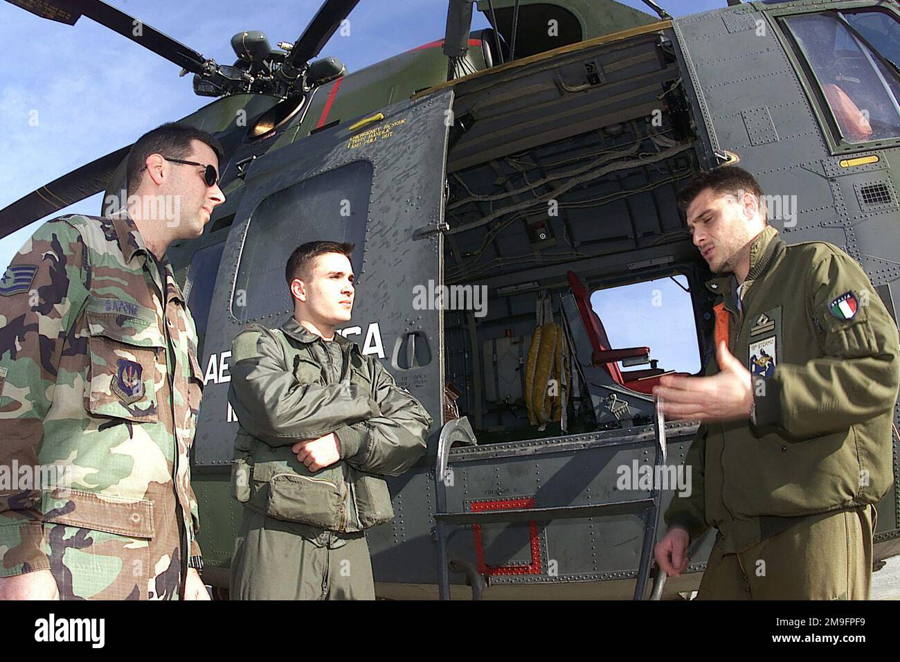 Italian Air Force Lieutenant Dario de Liguorno, 83rd Combat Search and ...