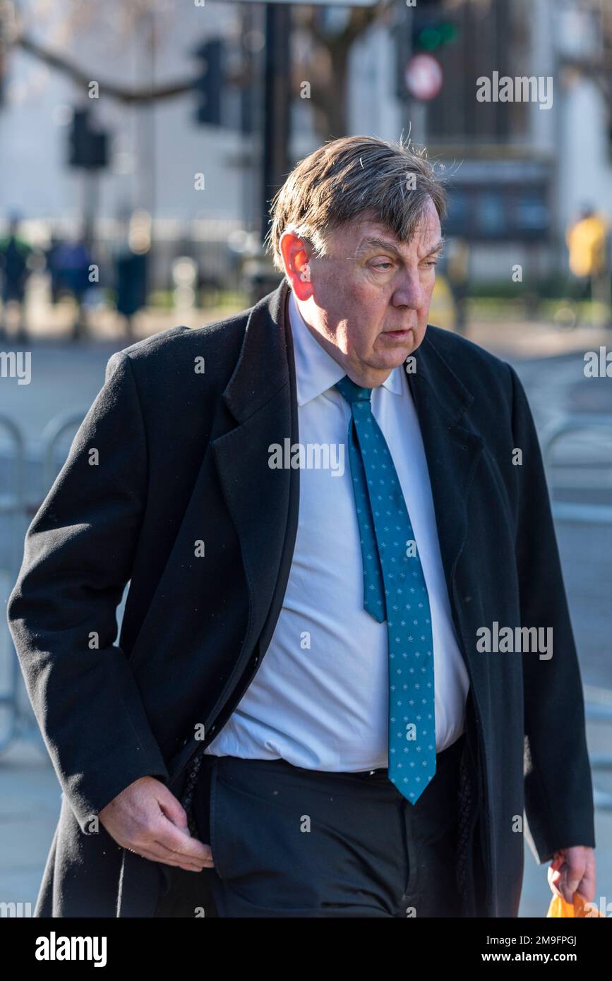 Westminster, London, UK. 18th Jan, 2023. Ministers are arriving at the ...