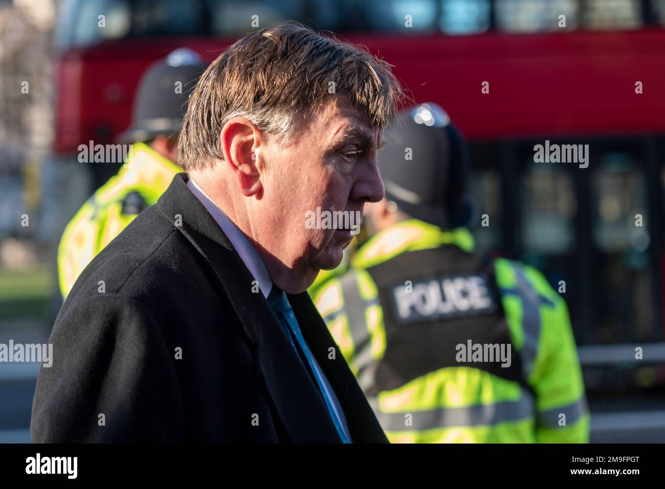 Westminster, London, UK. 18th Jan, 2023. Ministers are arriving at the ...