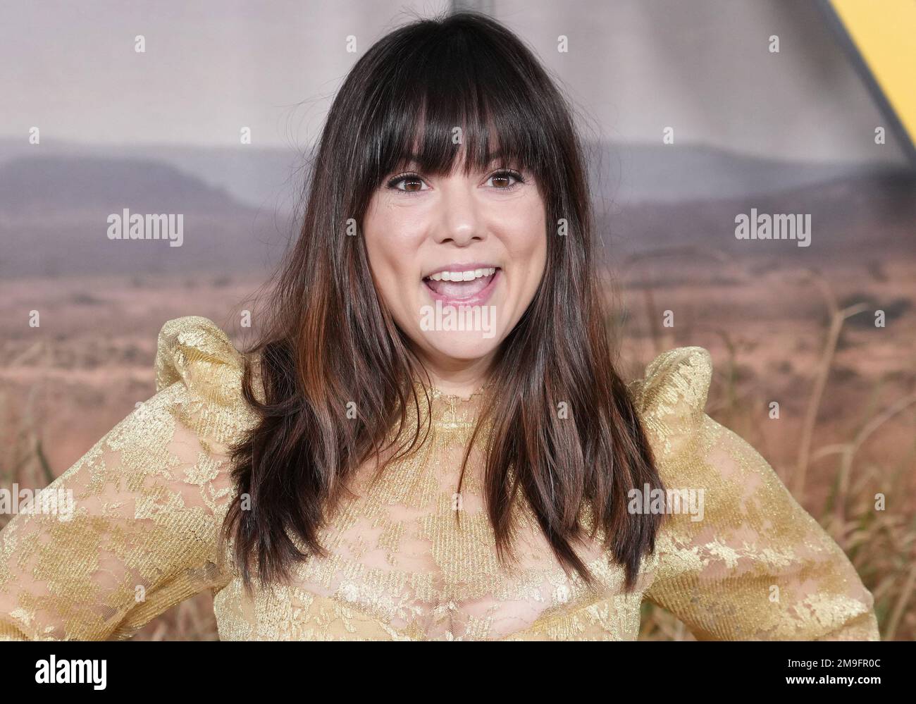 Los Angeles, USA. 17th Jan, 2023. Kerry Frances arrives at the Peacock ...