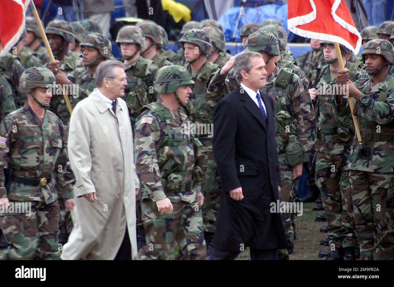President George W. Bush visited the 3d Infantry Division (mechanized ...