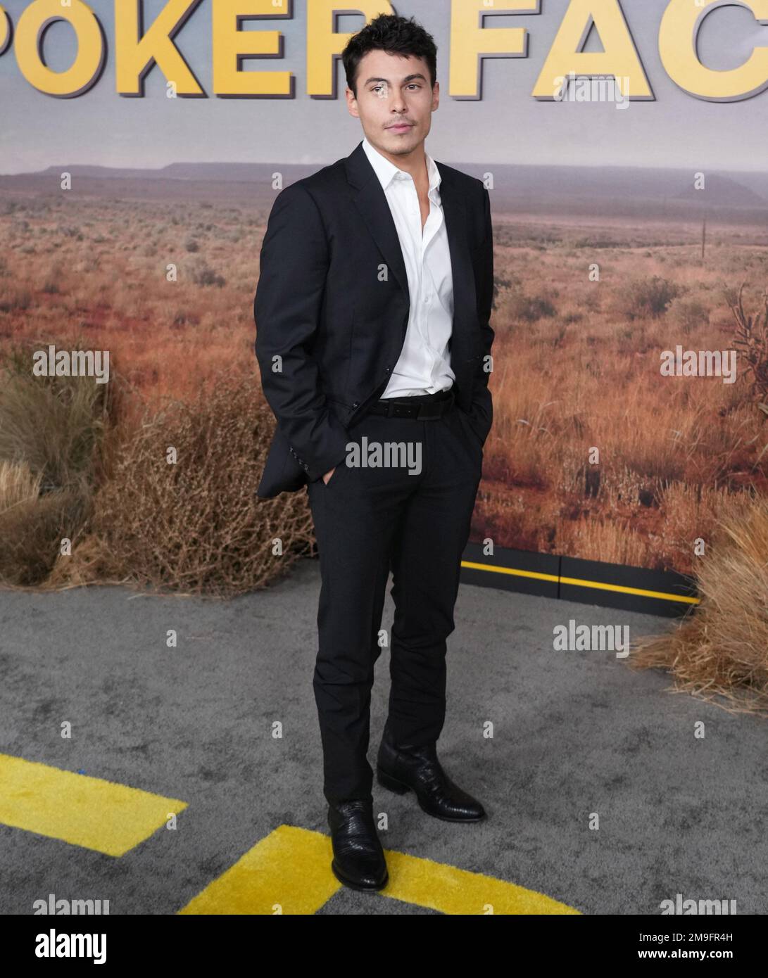 Los Angeles, USA. 17th Jan, 2023. Nicholas Cirillo arrives at the ...