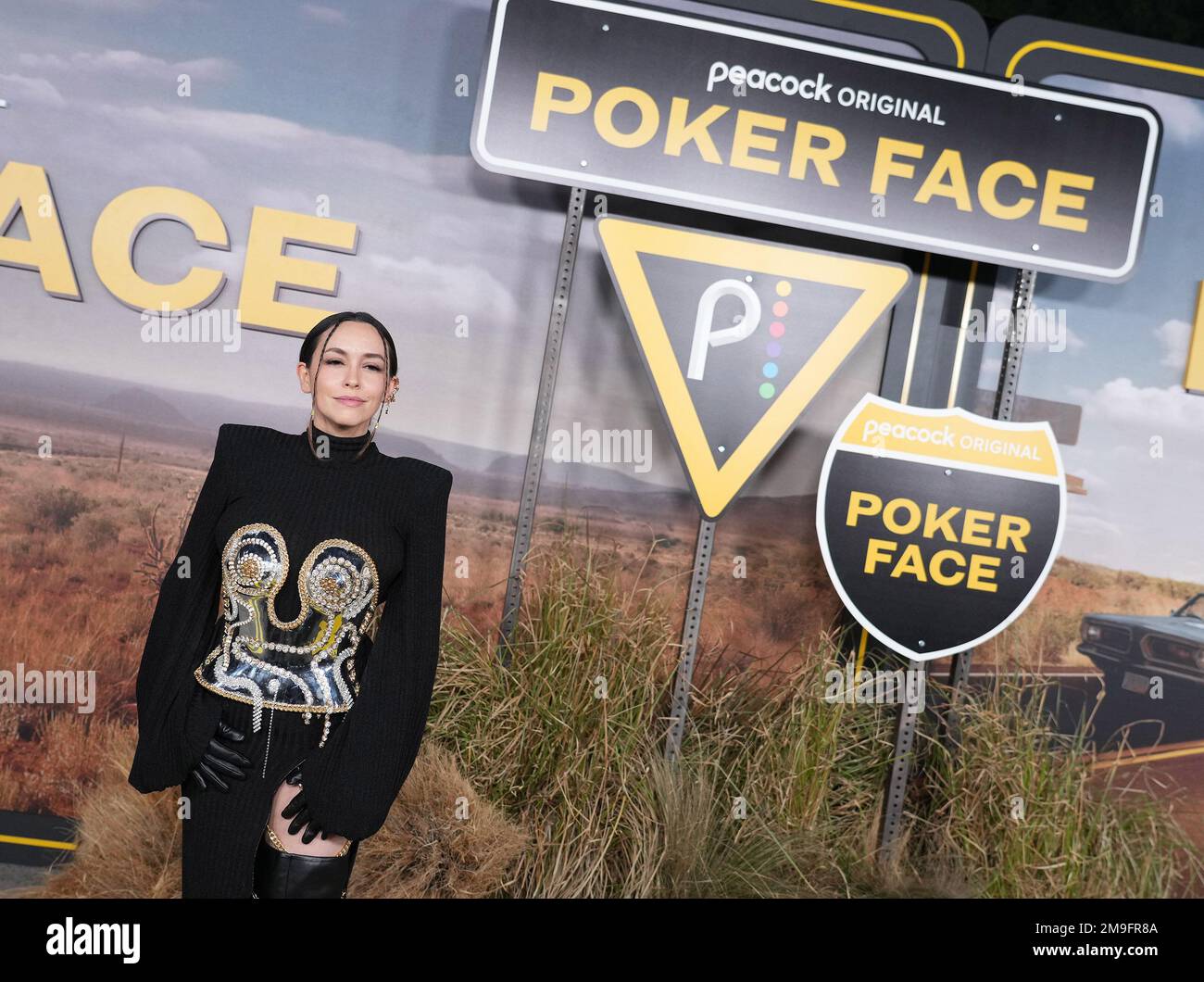 Alice Waddington arrives at the Peacock''s POKER FACE Los Angeles ...