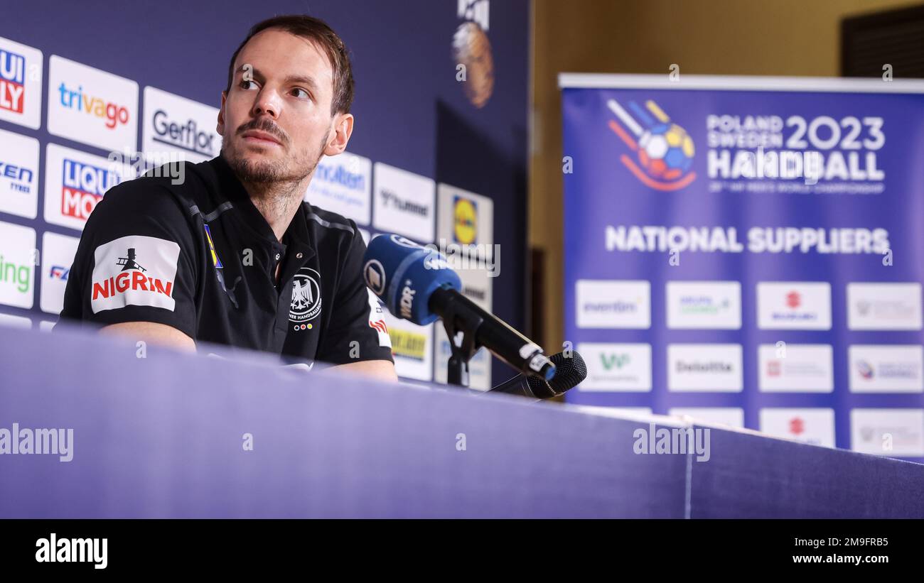 Kattowitz, Poland. 18th Jan, 2023. Handball: World Cup, before the main ...