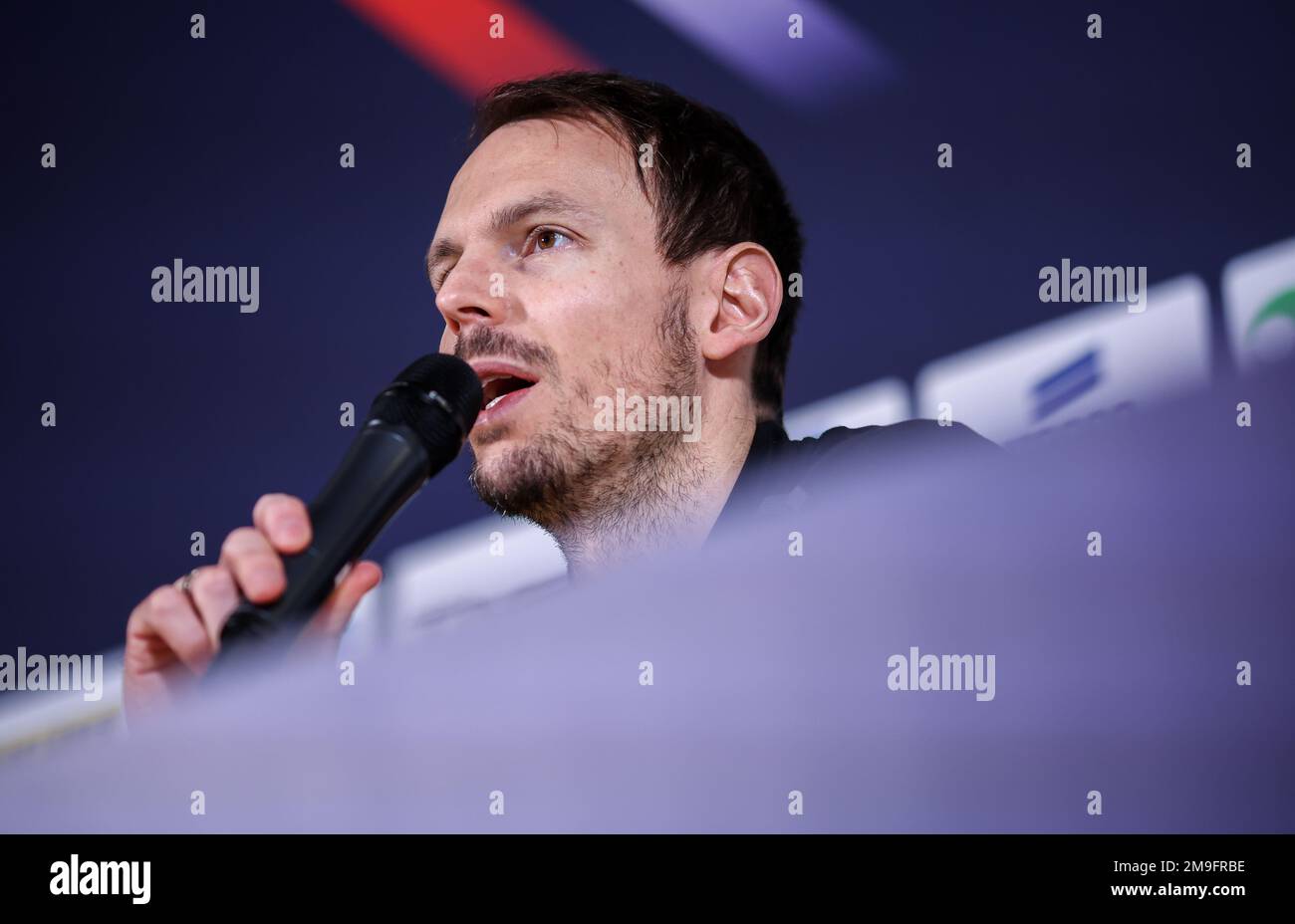 Kattowitz, Poland. 18th Jan, 2023. Handball: World Cup, before the main ...