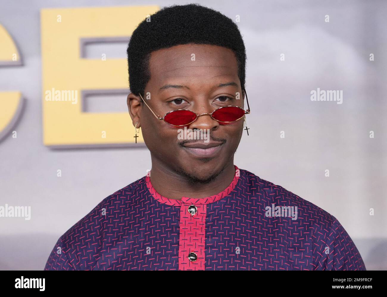 Los Angeles, USA. 17th Jan, 2023. Brandon Michael Hall arrives at the ...