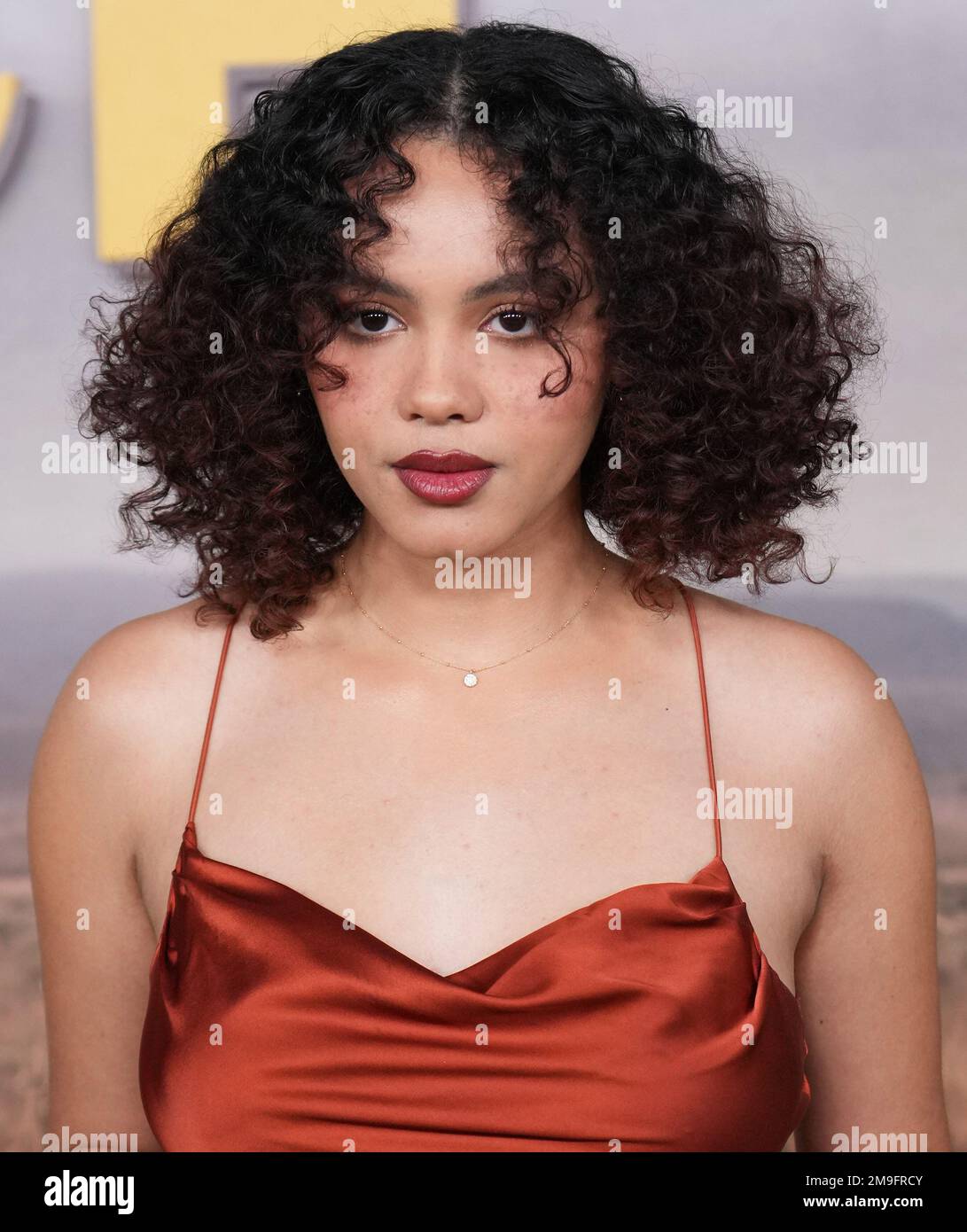Los Angeles, USA. 17th Jan, 2023. Jasmine Aiyana Garvin arrives at the ...